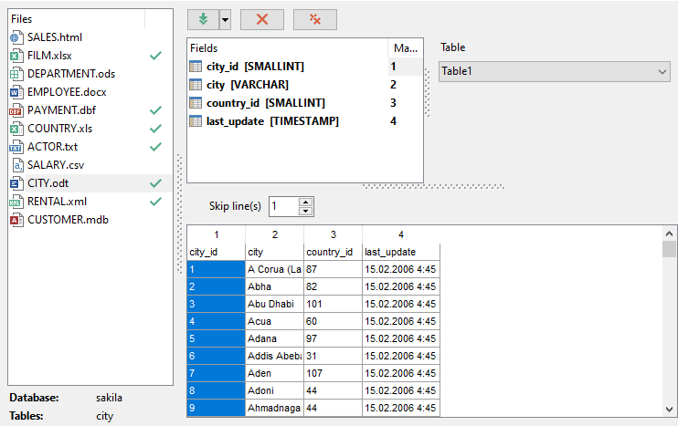 Online Documentation For Data Import For Mysql Sqlmanager